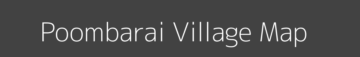 Map of Poombarai Village in Kodaikanal, Dindigul 635441