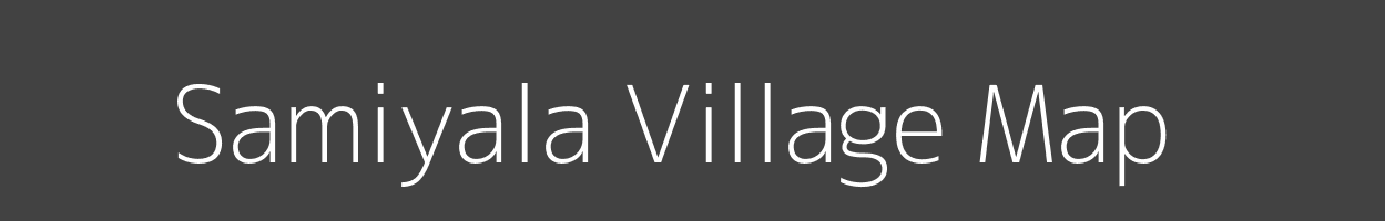 Map of Samiyala Village in Vadodara 519853